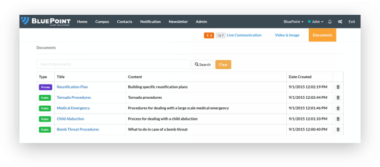 Command & Control - BluePoint Alert Solutions